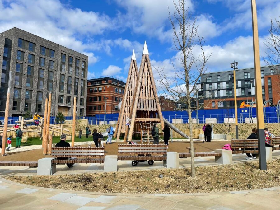 Sheffield's Pound's Park opens - Place Yorkshire