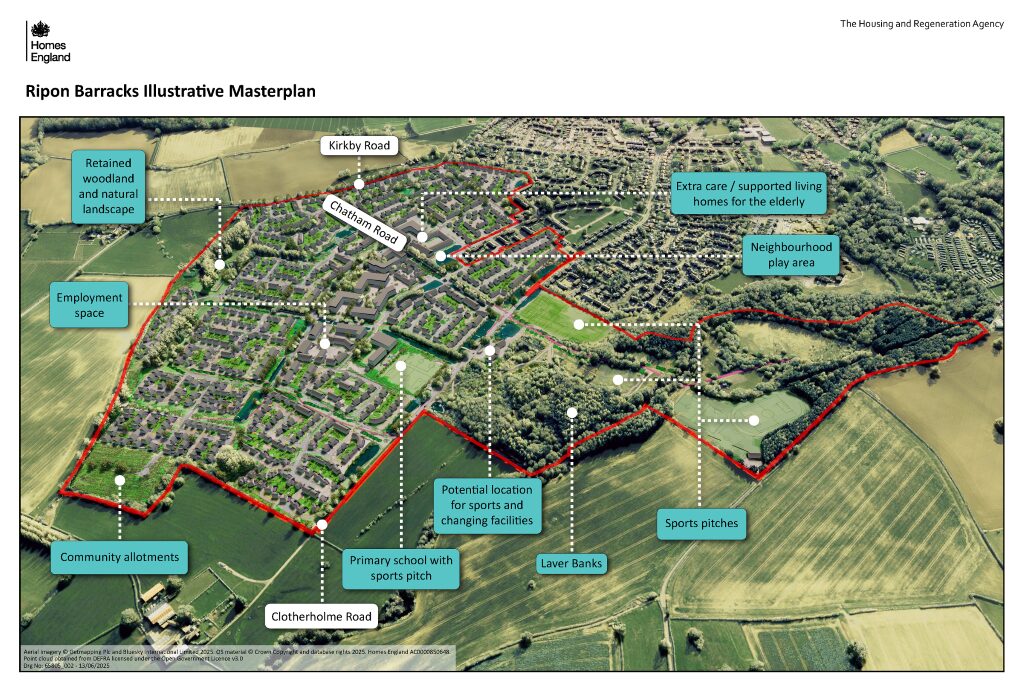 Homes England acquires Ripon Barracks - Place Yorkshire